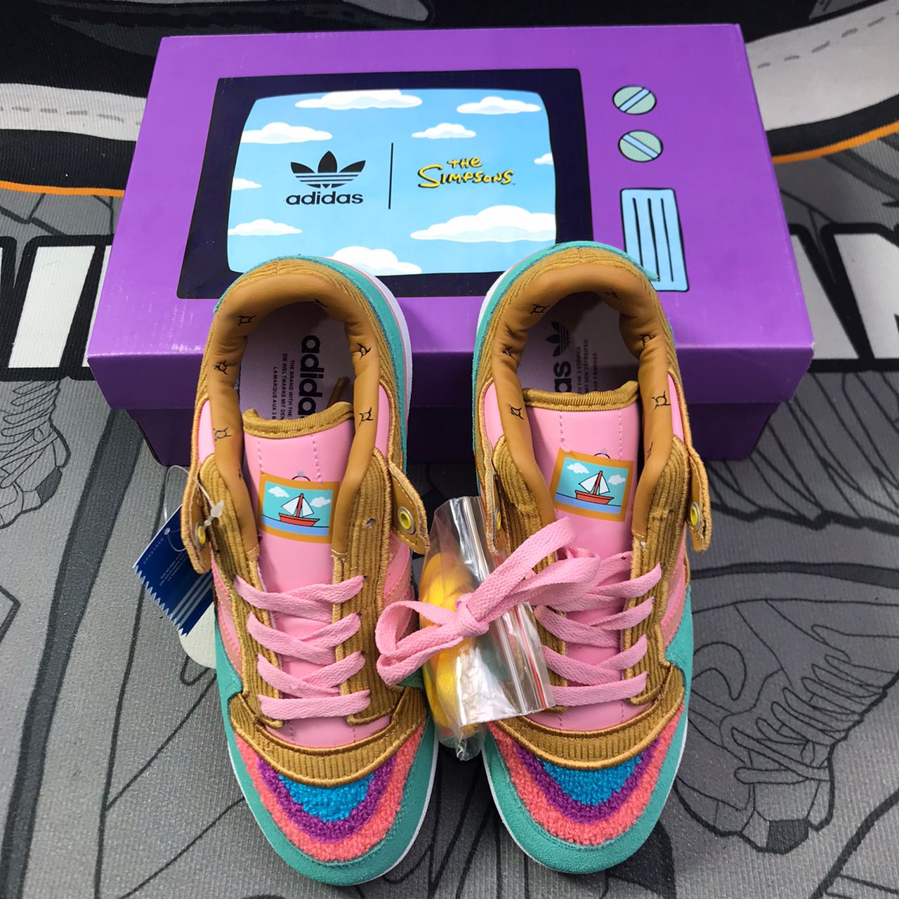 The Simpsons x adidas Forum Low Living Room - Islas zapas