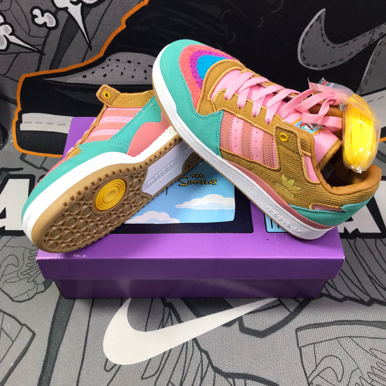The Simpsons x adidas Forum Low Living Room - Islas zapas